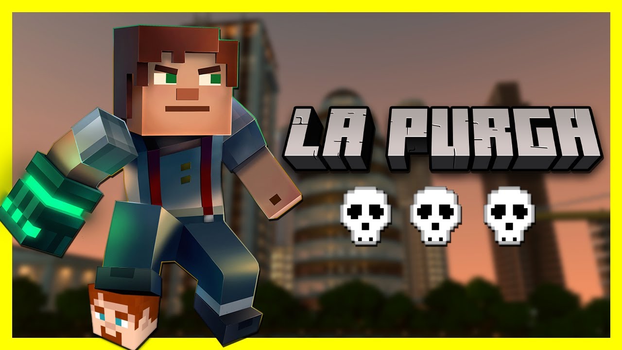 LA PURGA!!! ¿Sobrevivirias? 🔥 Minecraft - Monca - YouTube