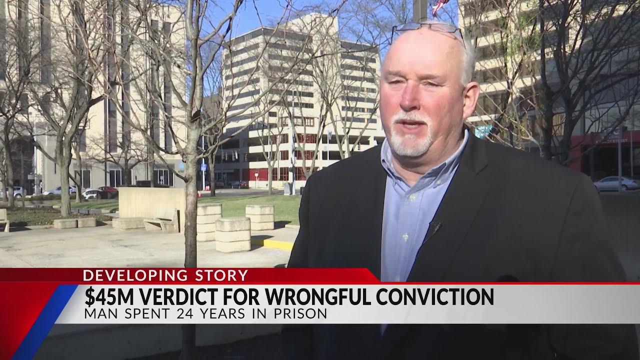 $45M verdict for wrongful conviction - YouTube