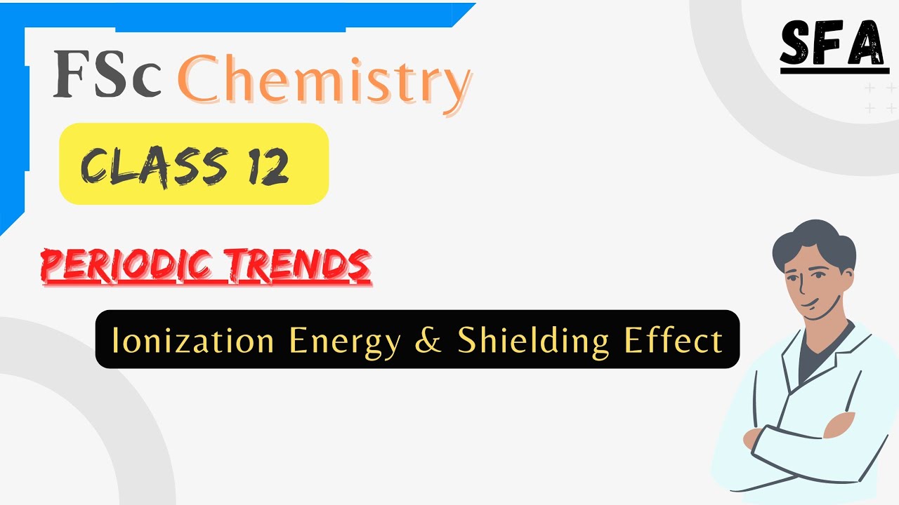 Ionization Energy Trend || Shielding effect ||Periodic Trends || FSc ...