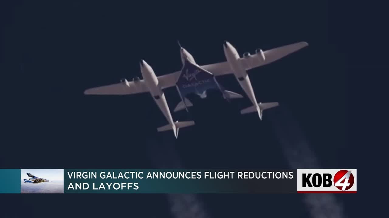 Virgin Galactic announces flight reductions and employee layoffs - YouTube