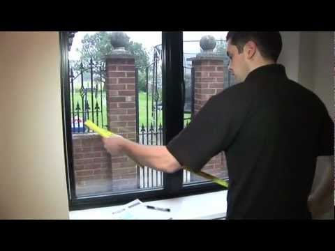 How to measure windows for DIY Plantation Shutters - YouTube