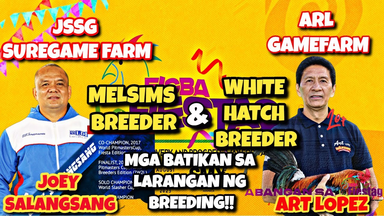 ART LOPEZ & JOEY SALANGSANG FIESTAG 2023 | HOME OF MELSIMS & WHITE ...