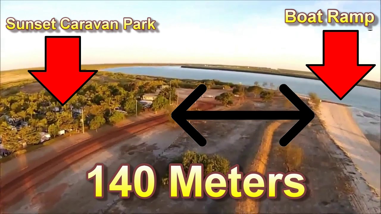 Karumba Point Sunset Caravan Park View 140 Meters from Boat Ramp - YouTube