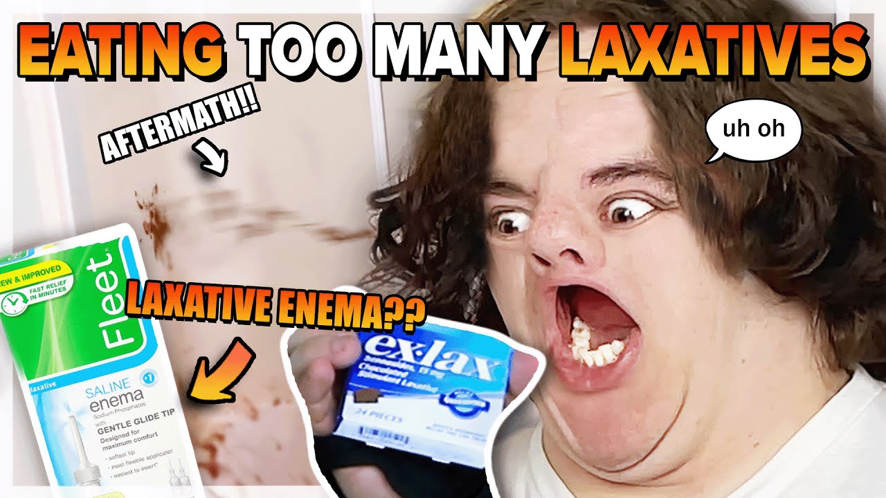 I ATE FOUR DIFFERNT LAXATIVES AT ONCE and it WAS A HUGE MISTAKE! - YouTube