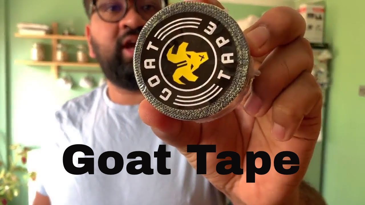 Goat Tape Scary Sticky Premium Athletic/Weightlifting Tape - YouTube
