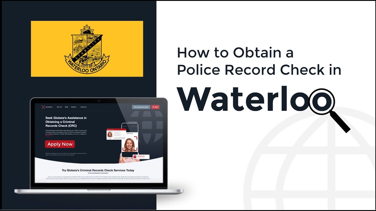 How to Obtain a Police Record Check in Waterloo | RCMP | Canada ...
