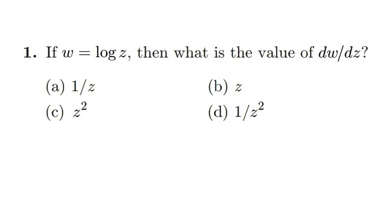 Complex Analysis-Problems - YouTube