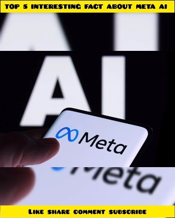 TOP 5 INTERESTING FACT ABOUT META AI💥 || FACT'S WITH BILAL #facts # ...