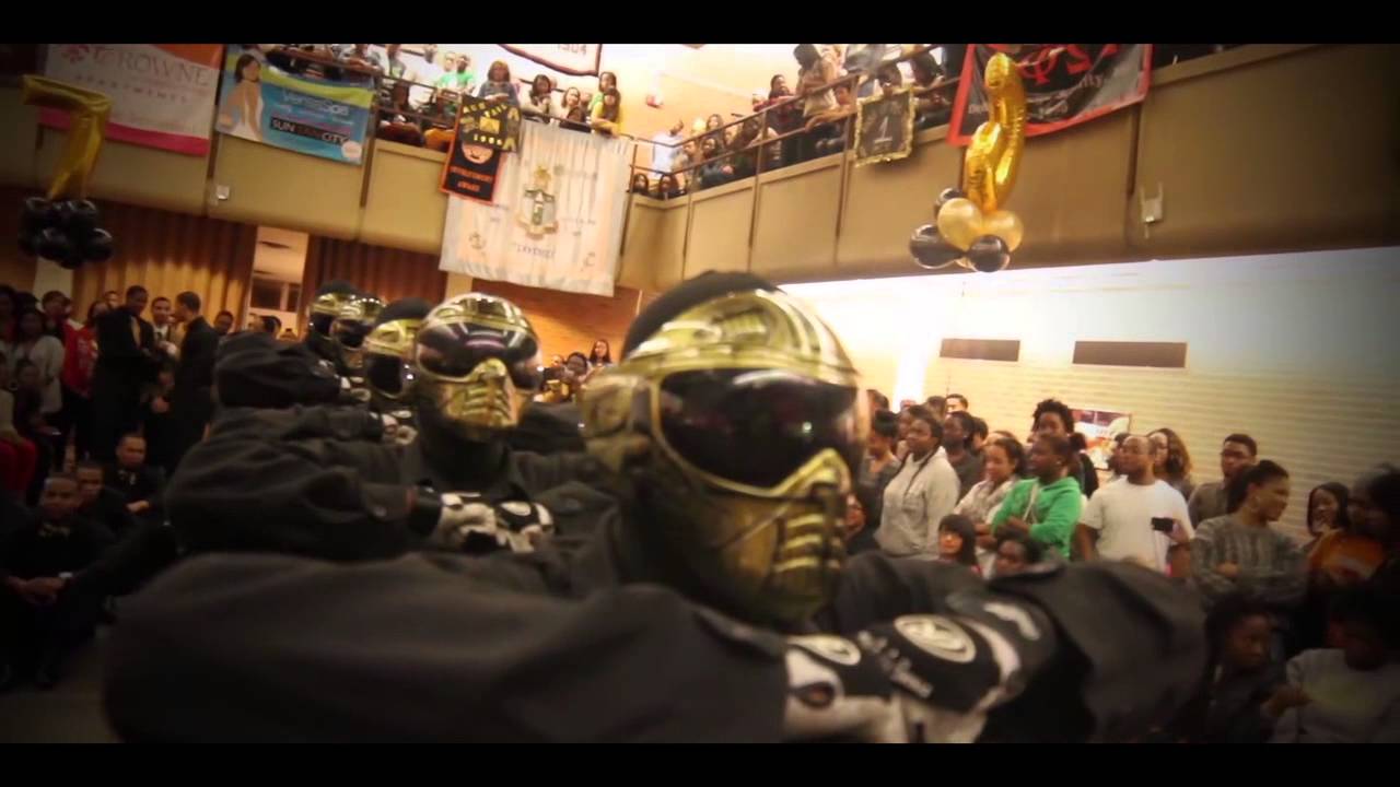 Mu Iota chapter of Alpha Phi Alpha FA12 Probate - YouTube