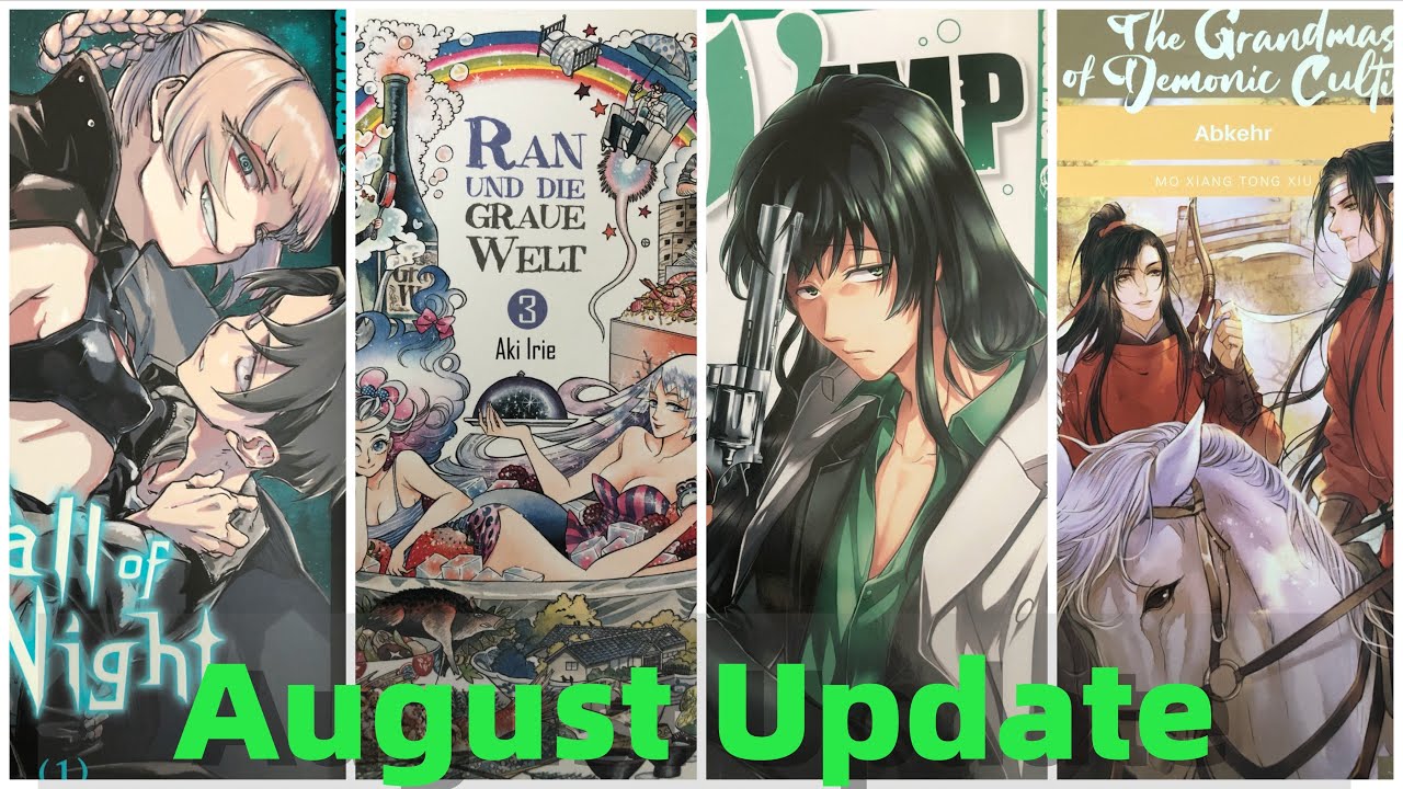 Manga Update August 2022 - YouTube