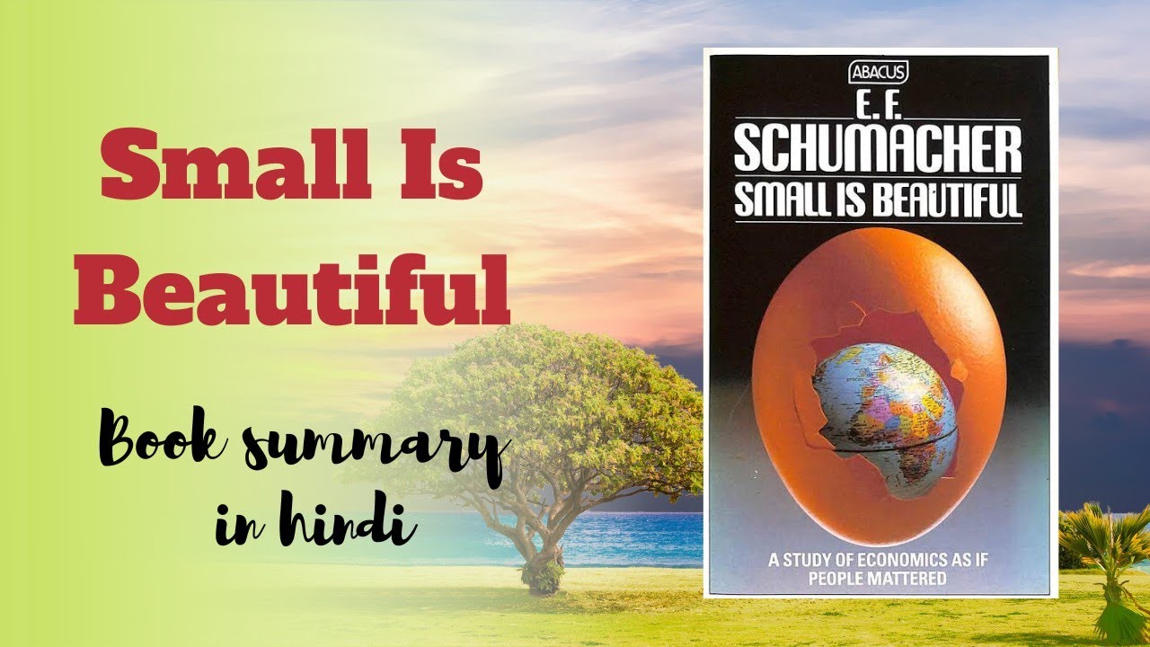 Small is beautiful book summary in hindi - YouTube
