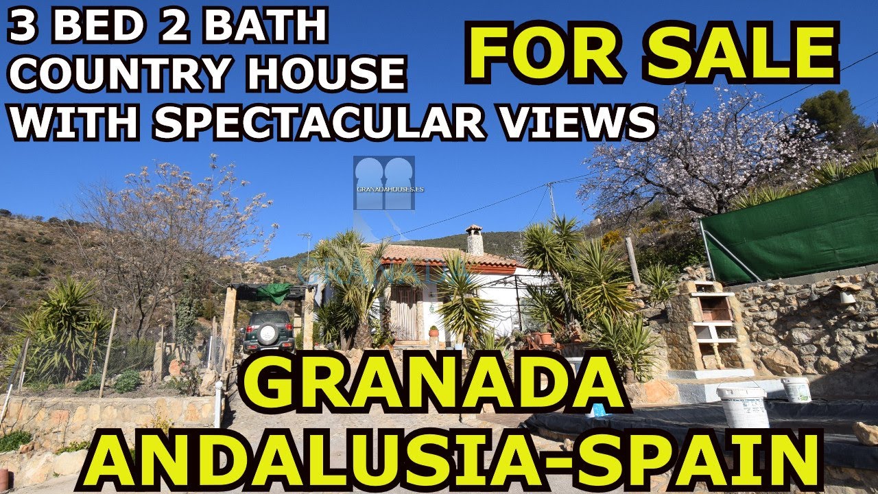 Andalusian COUNTRY HOUSE with SPECTACULAR VIEWS for sale in ILLORA ...