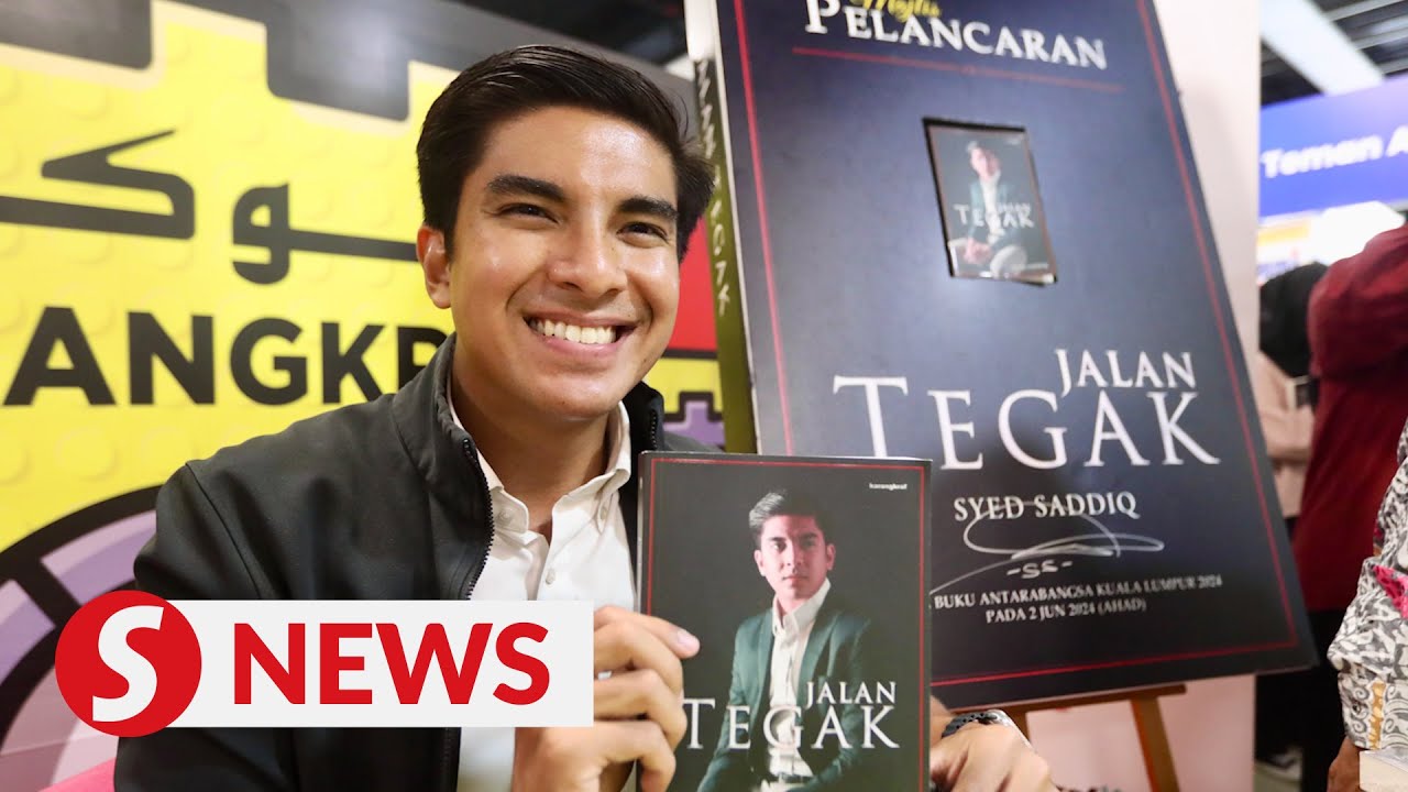 Syed Saddiq shares political journey in new book - YouTube