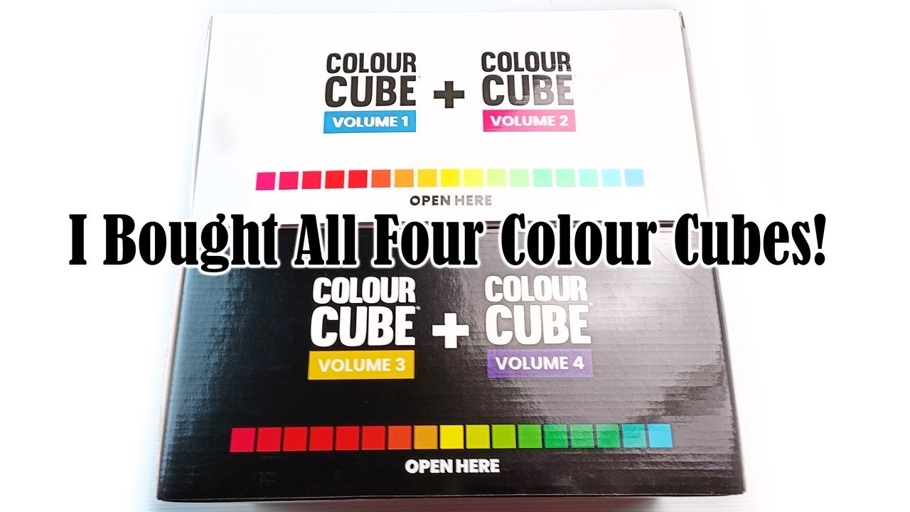 I Caved In and Bought All Four Colour Cubes! Unboxing, First ...