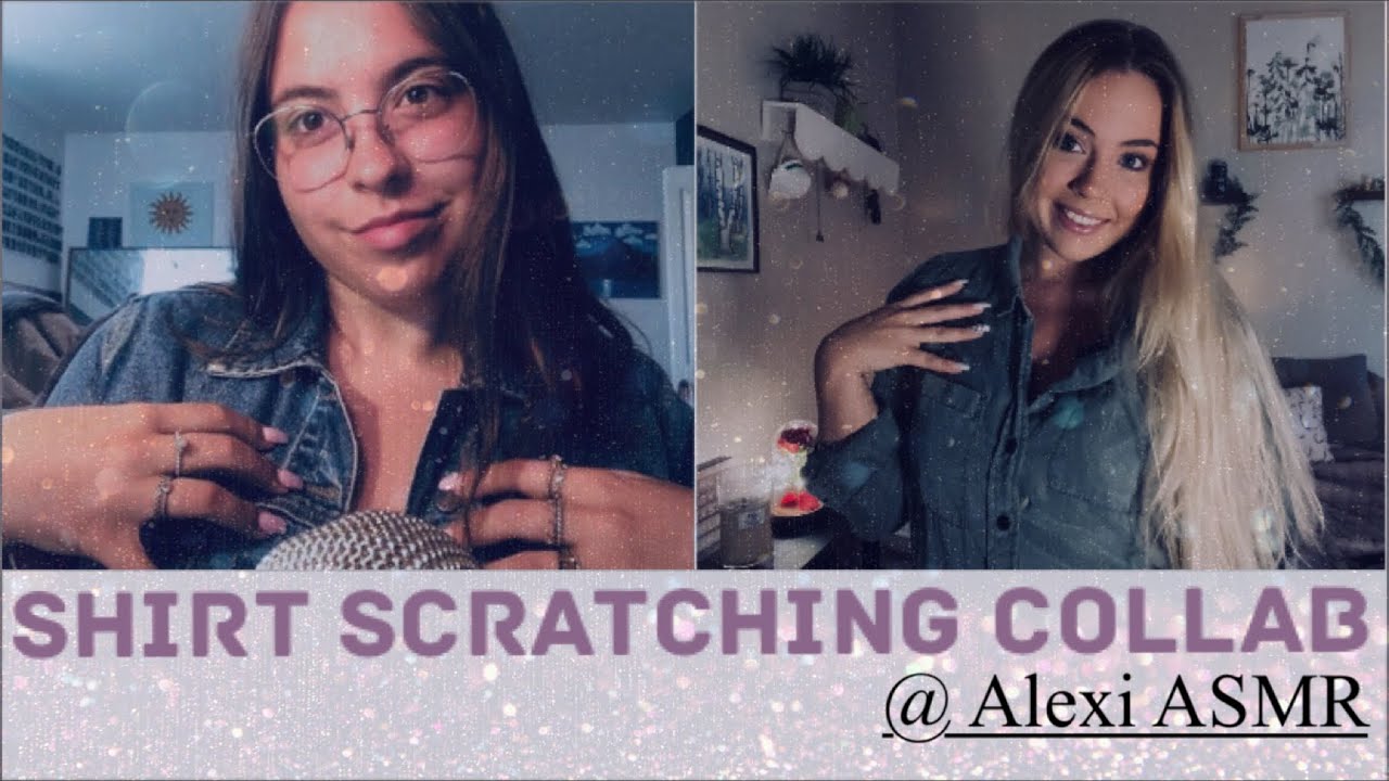 ASMR: Lofi & Hifi shirt sounds! (Scratching, tapping, pulling)COLLAB w ...