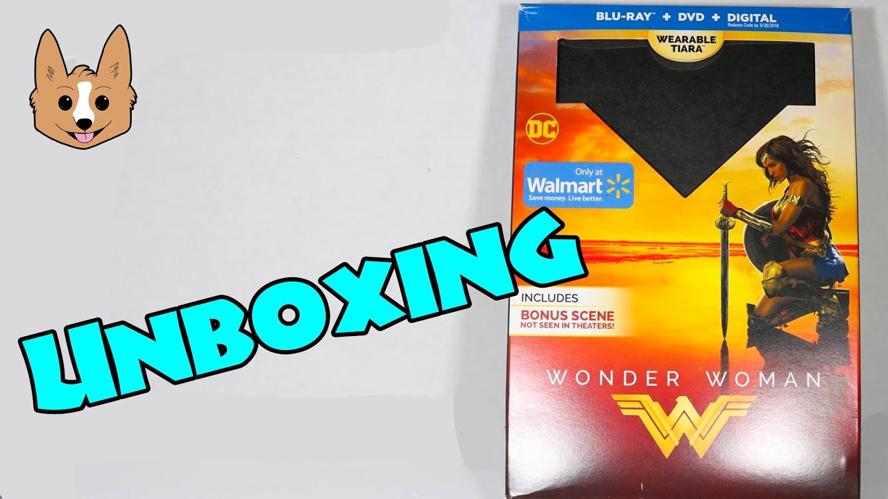 Walmart Exclusive Wonder Woman Blu Ray Collector Set Unboxing - YouTube