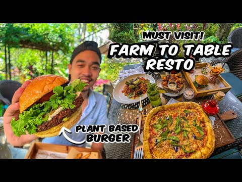 NEWEST FARM-To-TABLE Restaurant in Tagaytay Farmer's Table - Everything ...
