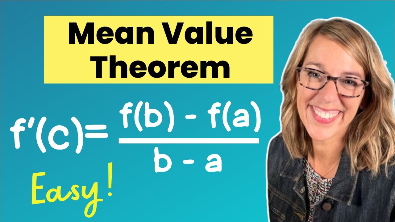 How The Mean Value Theorem Works With A Complete Example Youtube 0230