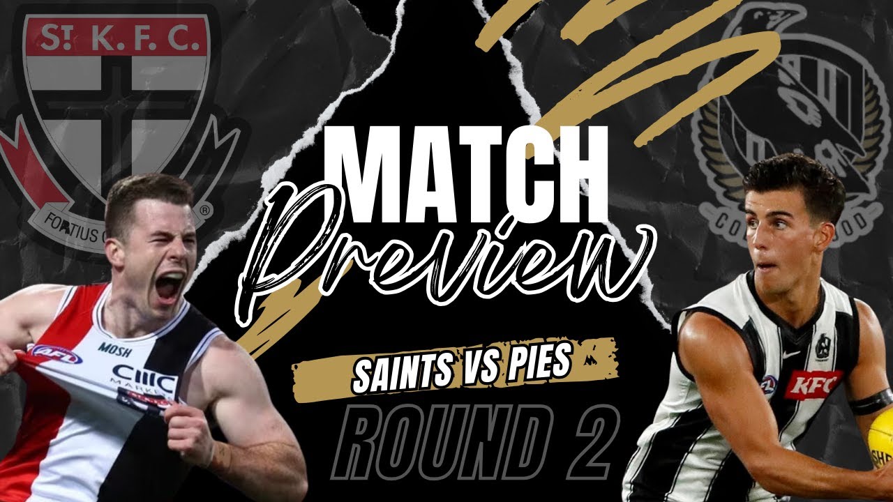 Collingwood vs St Kilda | Preview | AFL Round 2 - YouTube