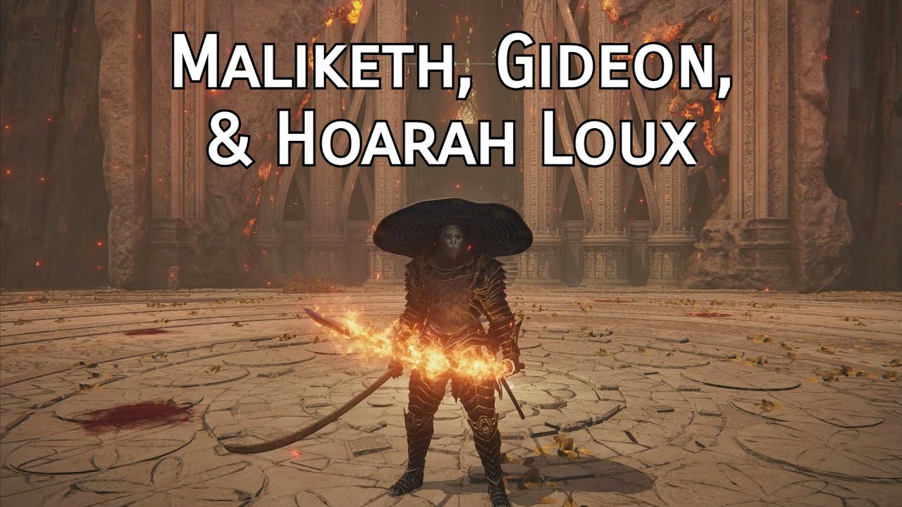 Maliketh, Gideon, & Godfrey - Completing Elden Ring (Part 45) - YouTube