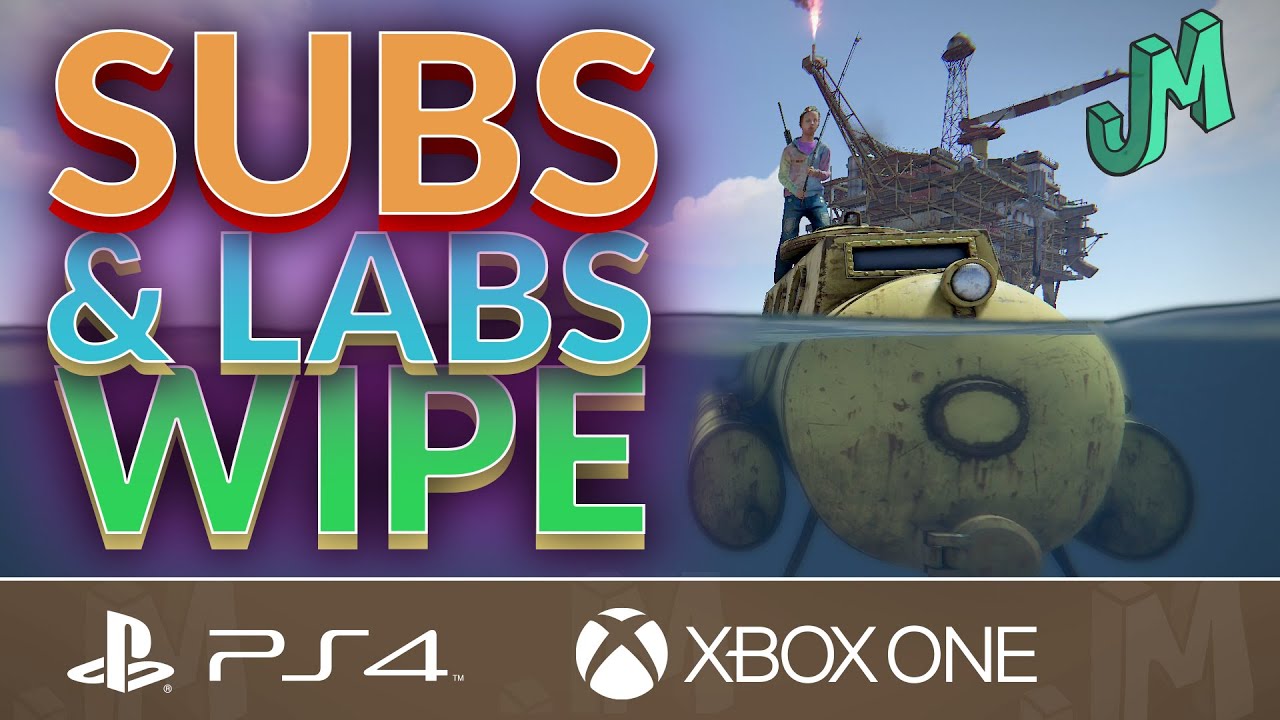 Submarines & Sea Labs Update Next, Wipes 🛢 Rust Console 🎮 PS4, XBOX ...