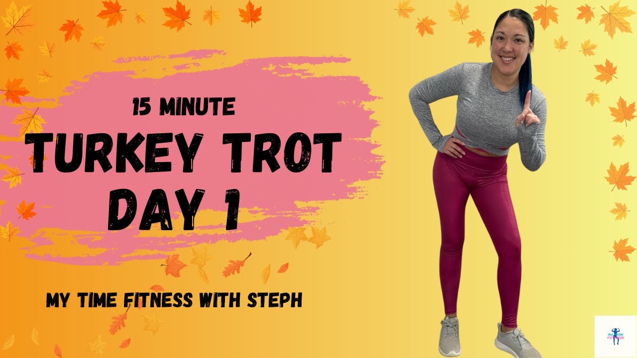DAY 1 | Turkey Trot Challenge | 15 Minute Beginner Friendly Bodyweight ...