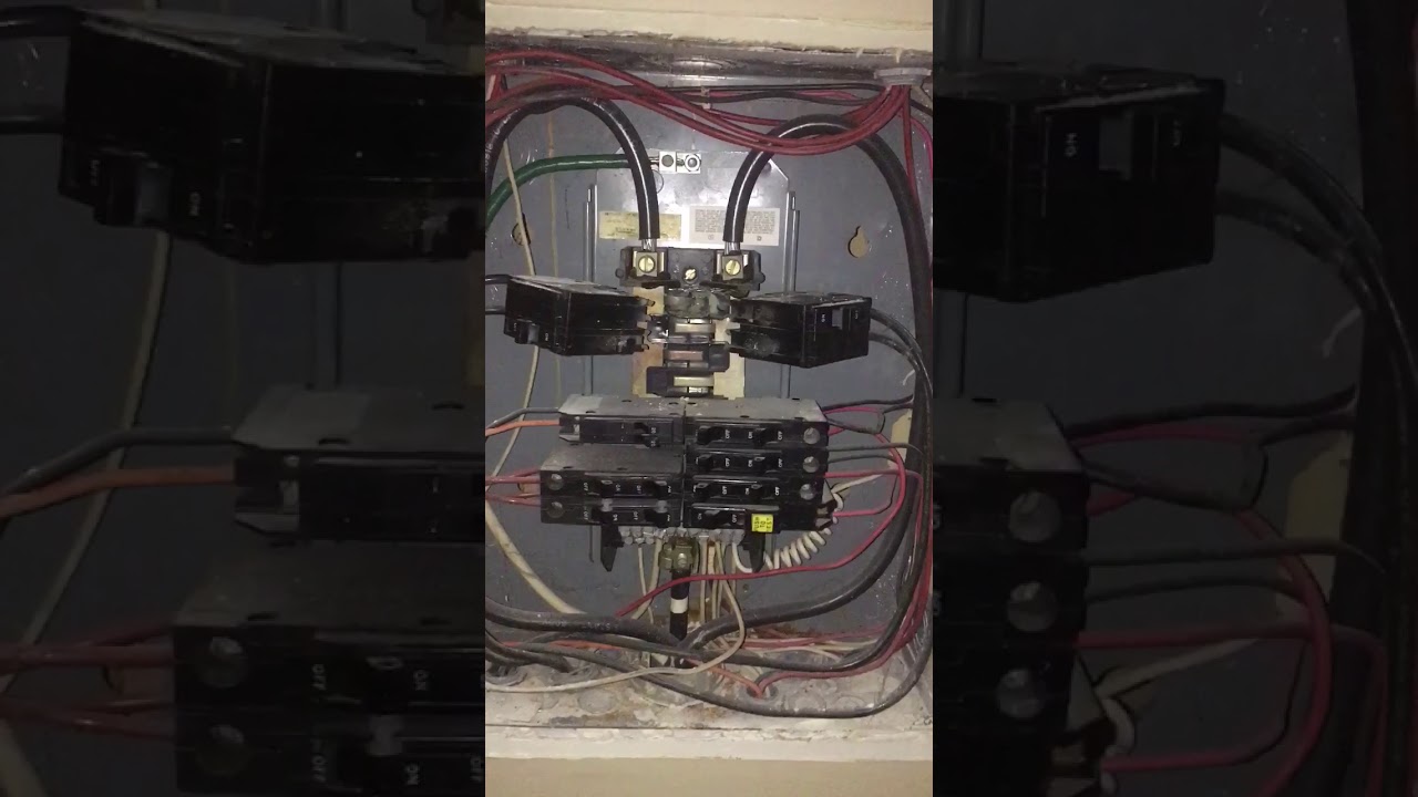 25 Year Old Electrical Panel Burns Up! Potential For Explosion - YouTube
