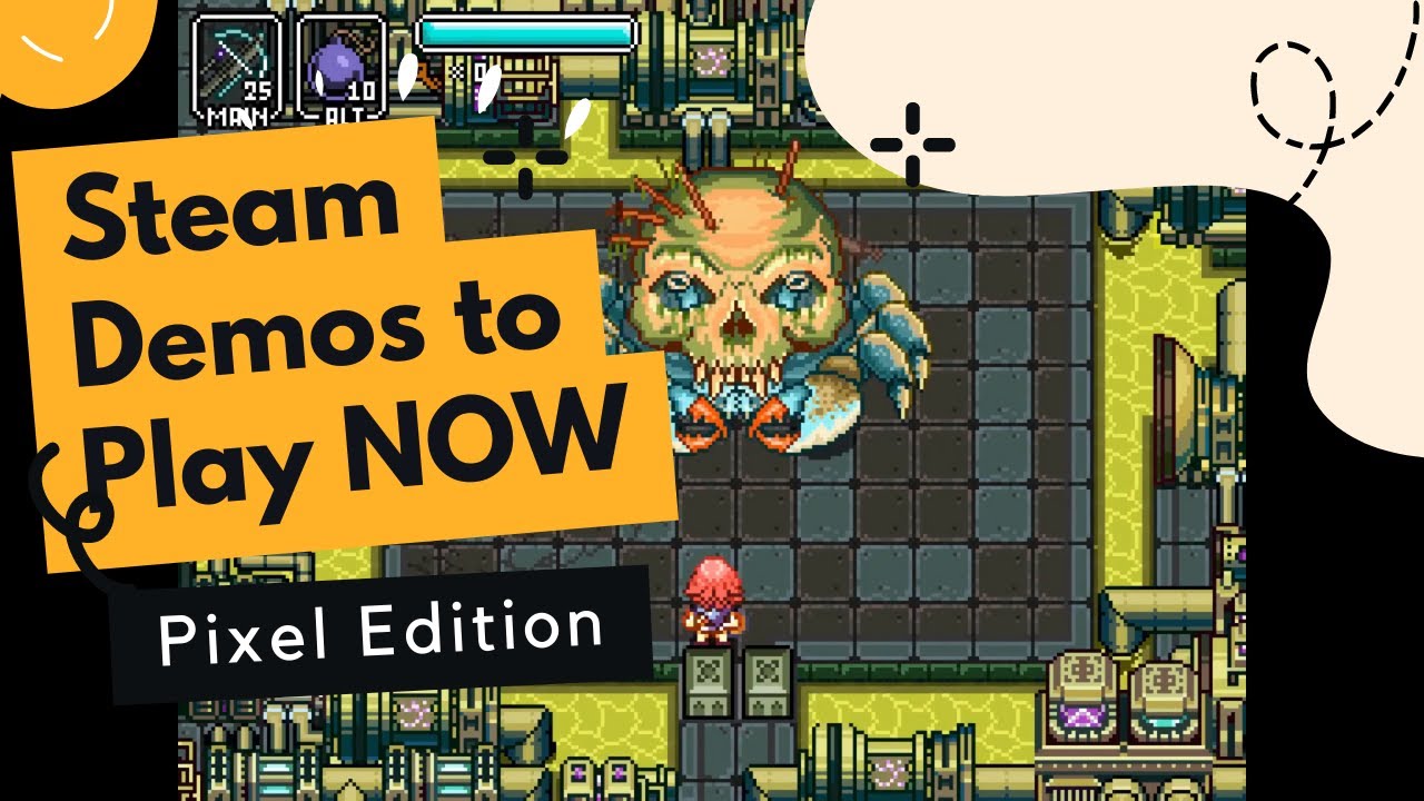 Steam Demos to Play Now - Pixel Game Edition - YouTube