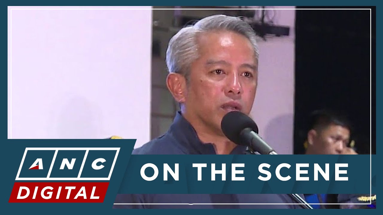 WATCH: DILG chief Jonvic Remulla kicks off intensified police ...