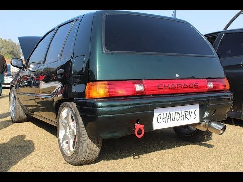 Daihatsu Charade Modified | Muneeb Akram | PGC Motor Show - YouTube