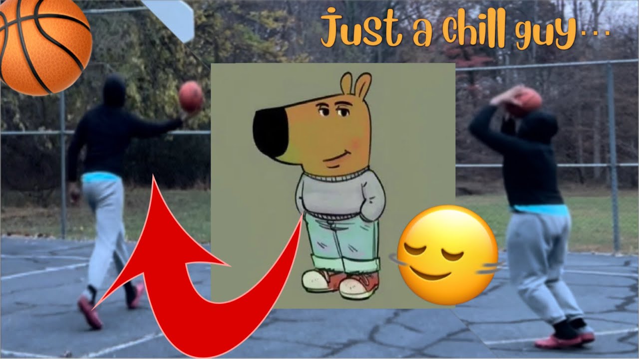 hooping but i’m just a chill guy… (BASKETBALL WORKOUT!) - YouTube