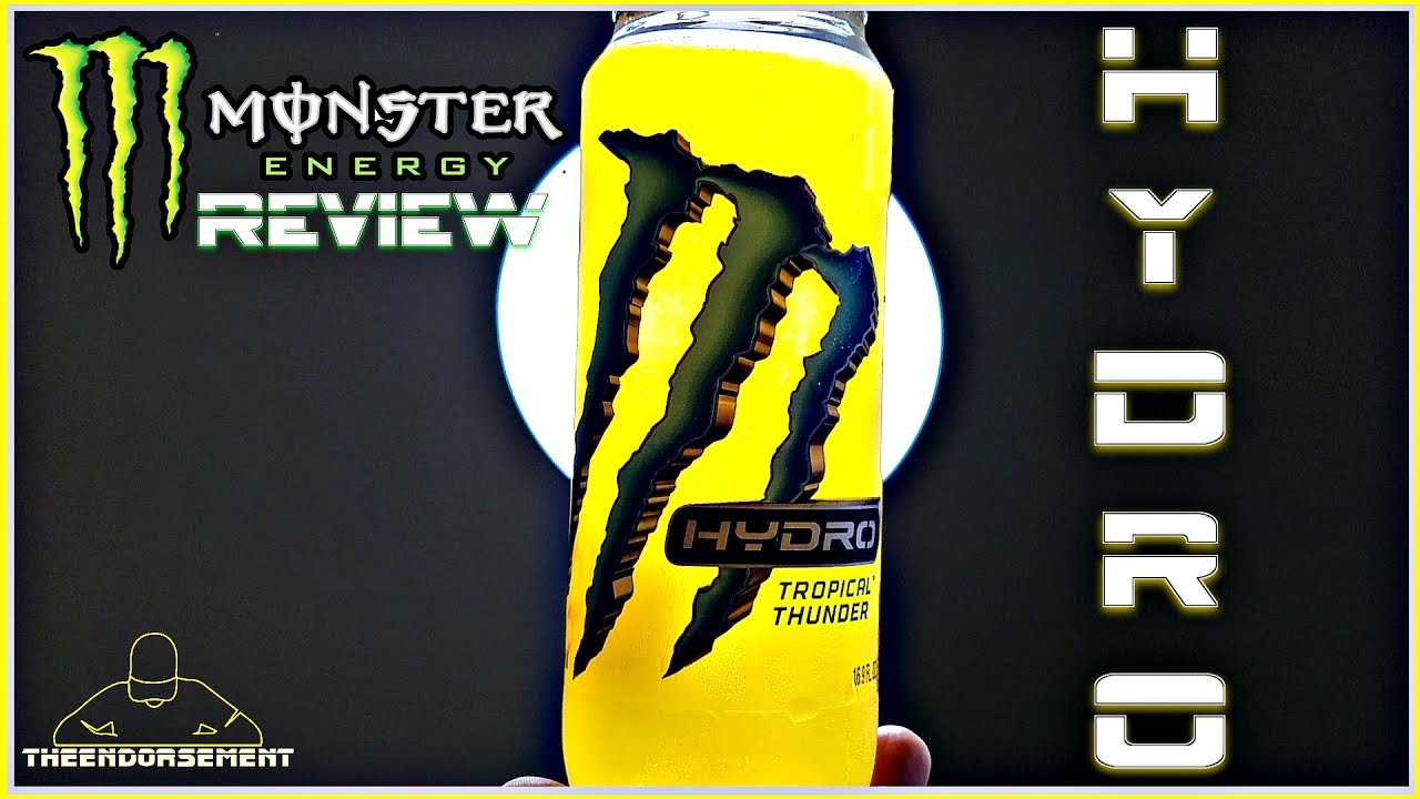 MONSTER® HYDRO REVIEW | TROPICAL THUNDER - YouTube