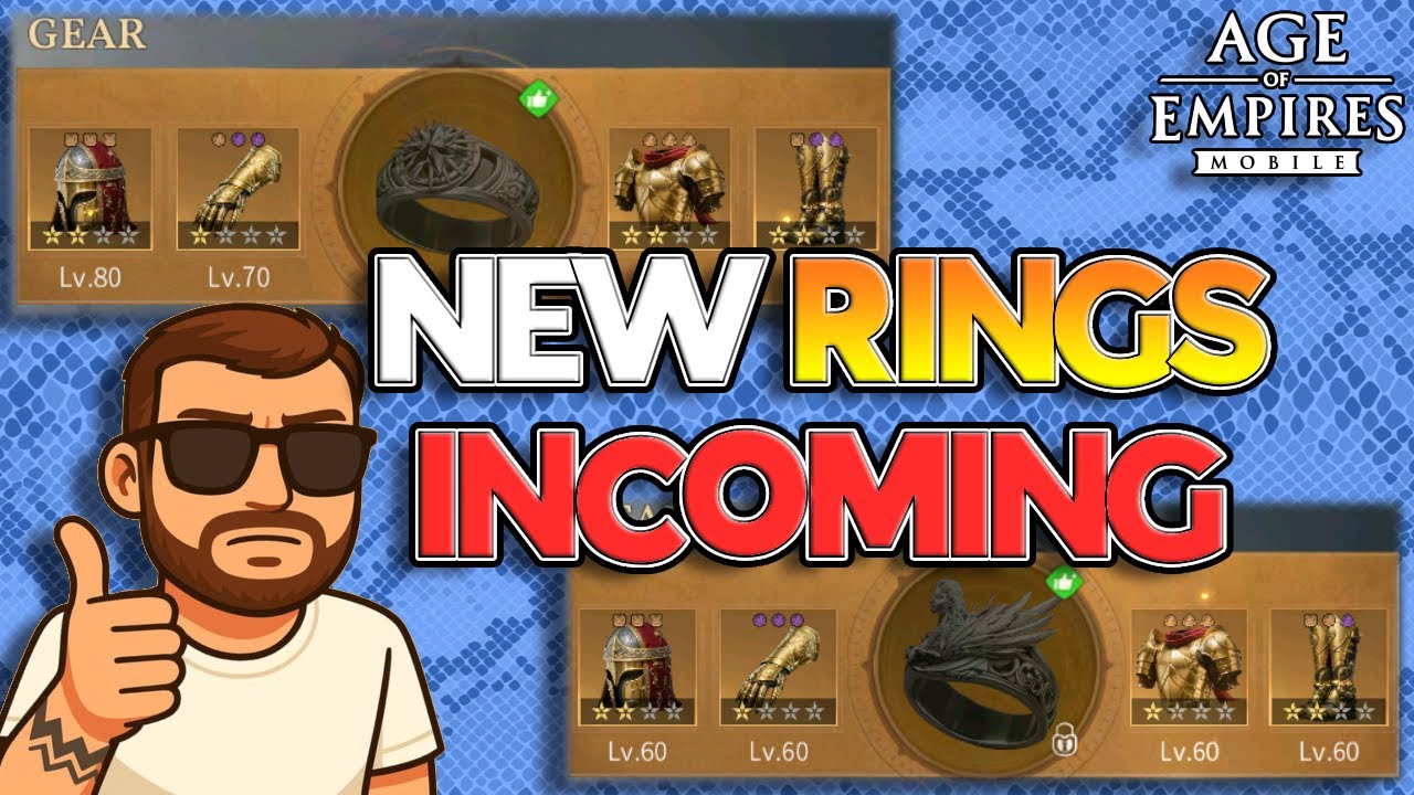 2 NEW SIGNET RINGS IN-GAME! More To Come in S5? Age of Empires Mobile - YouTube