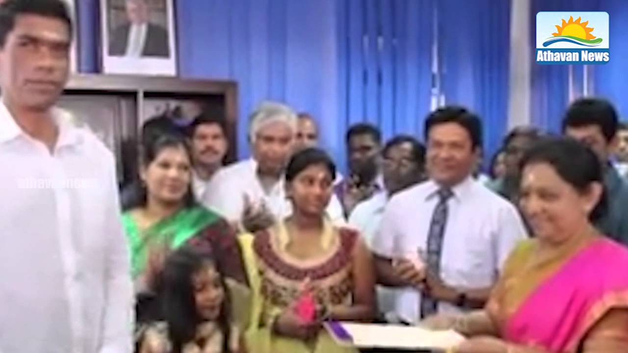 Officially assumed his duties as Minister Thigambaram - YouTube