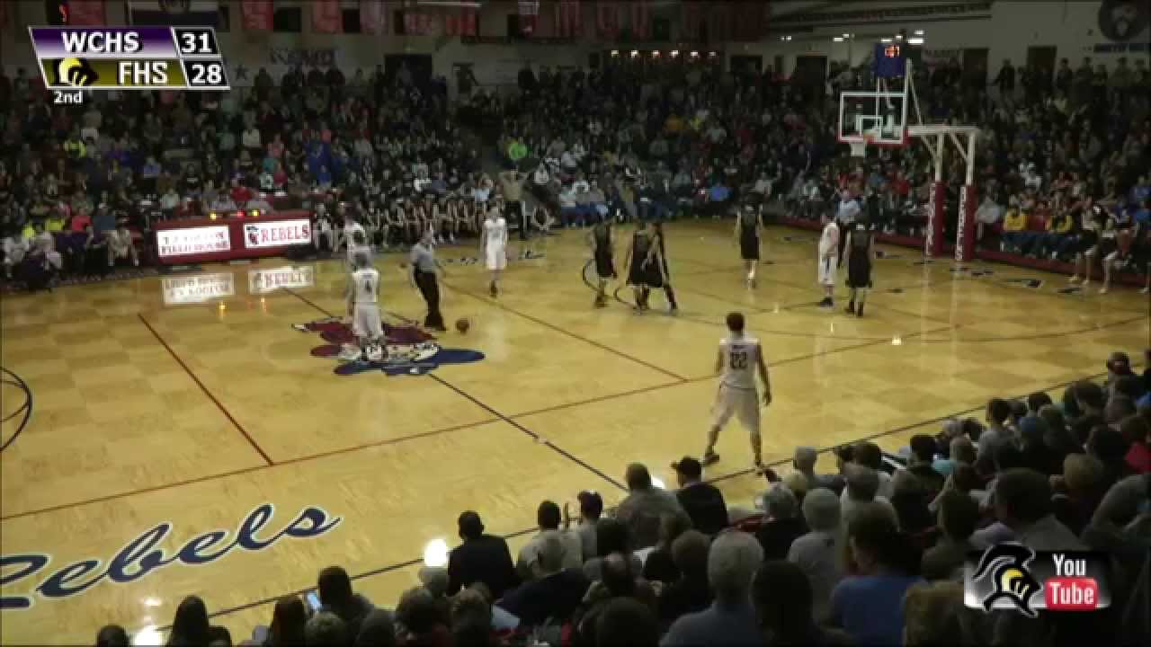 Farmington Knights Basketball vs West County - YouTube