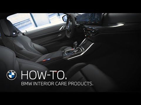 How-To. Anwendung der BMW Polsterpflegeprodukte.