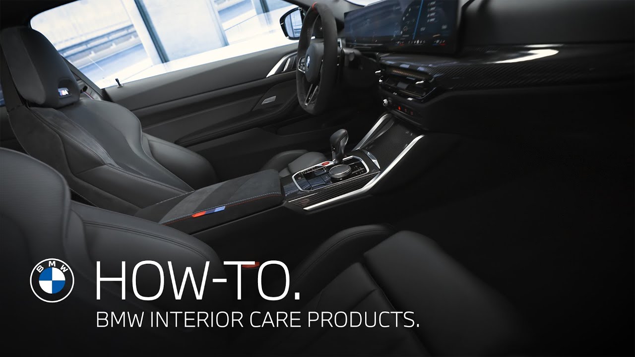 How-To: Using BMW Upholstery Care Products. - YouTube