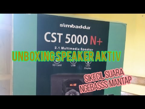 Simbadda Speaker CST 5000N+ Review - YouTube