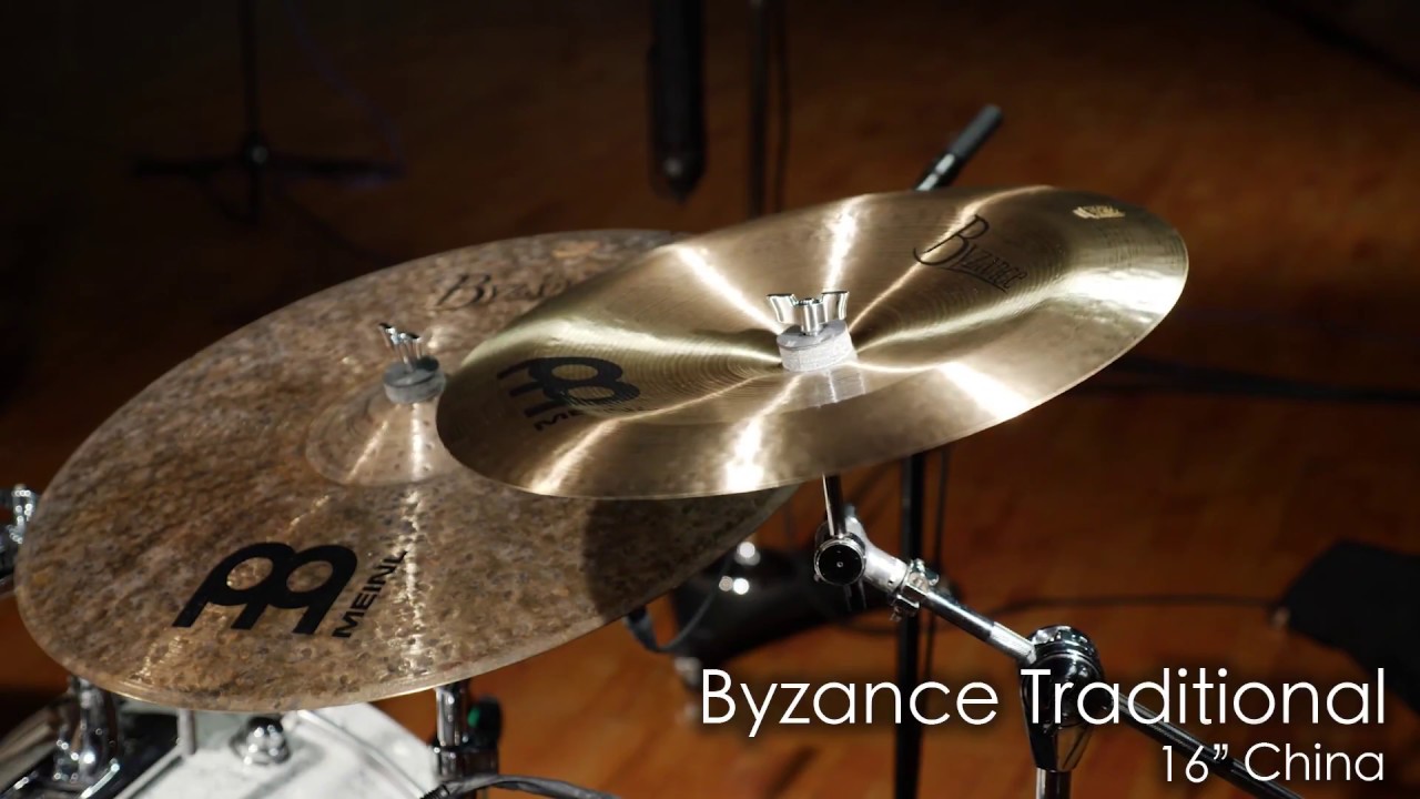 Meinl Cymbals B16CH Byzance 16" Traditional China Cymbal - YouTube