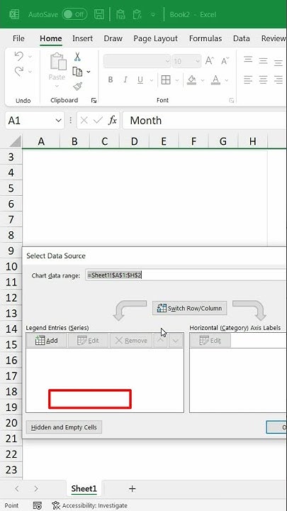 #Shorts | How to Show Hidden Data in Excel Chart - YouTube