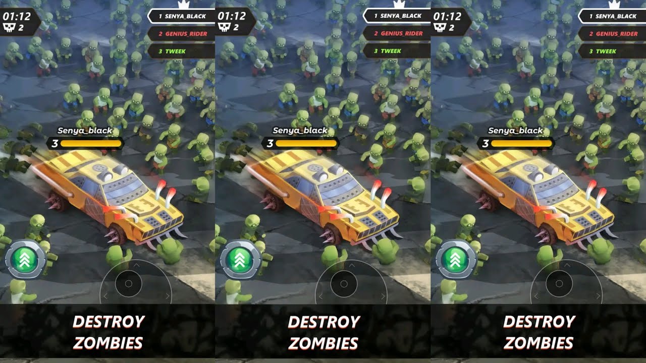 Hit zombie with car zombie roadkill - YouTube