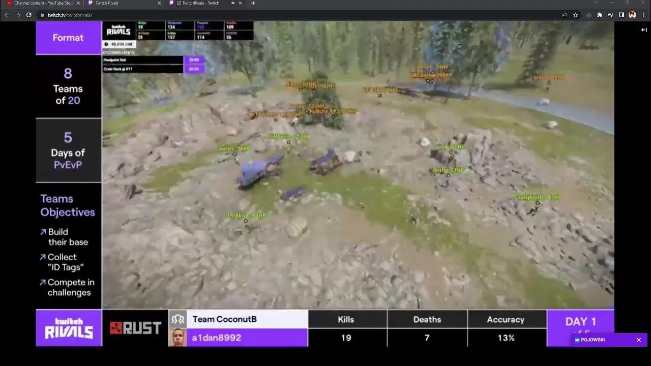 Giveaway at 3300 Subscribers / RUST - YouTube