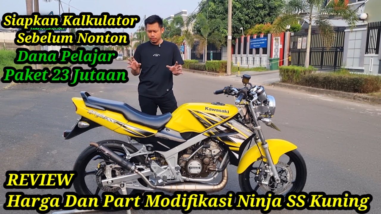 REVIEW Harga Dan Part Ninja SS KUNING Dana Pelajar Total Jajan 23 Juta ...