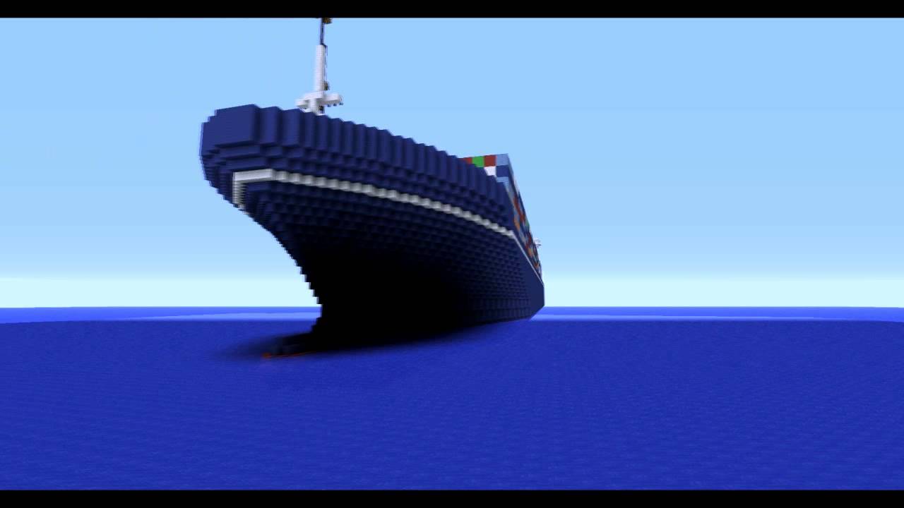 Minecraft - Container Ship - YouTube