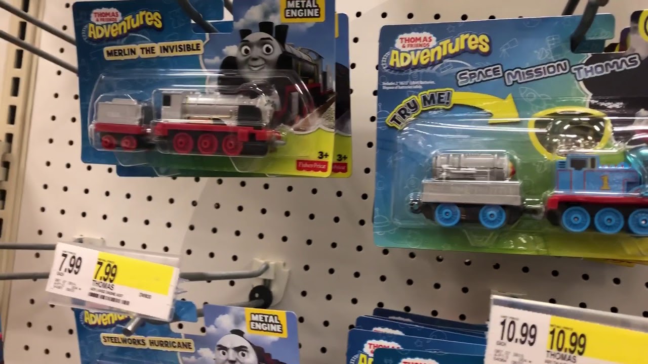 Thomas the train aisle - Target - Spring Valley, NY - YouTube