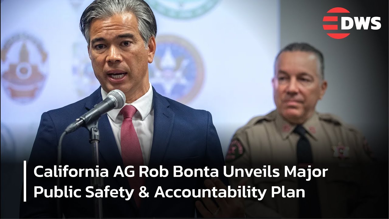 WATCH: California Attorney General Rob Bonta Announces New Public ...