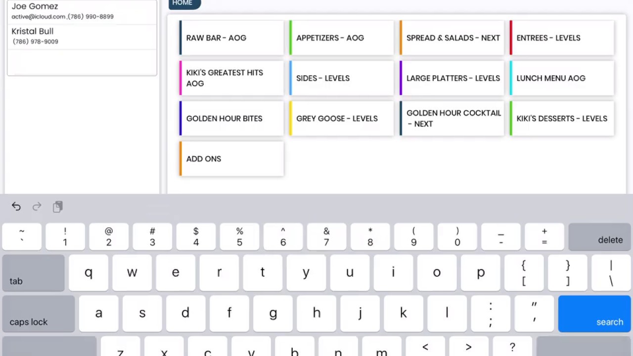 How to Access Customer Records on iPos - YouTube