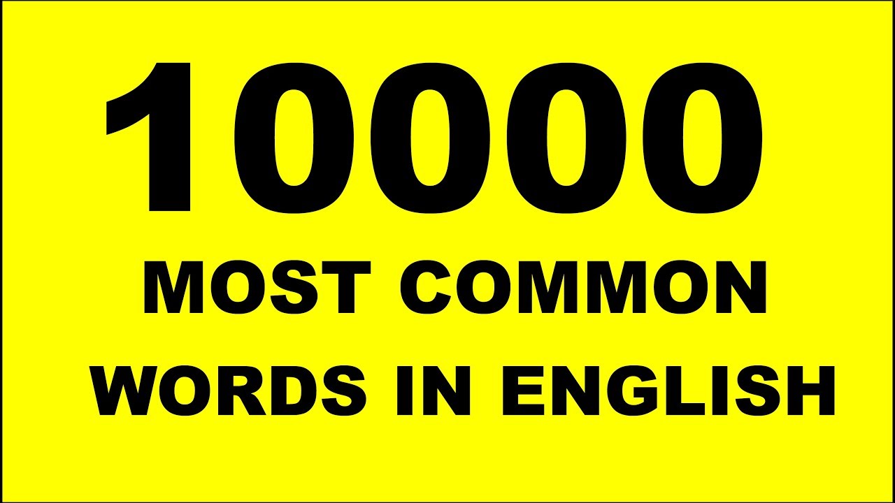 10000 Most Common English Words Part 3 YouTube 10000-most-common-english-words-part-3-youtube