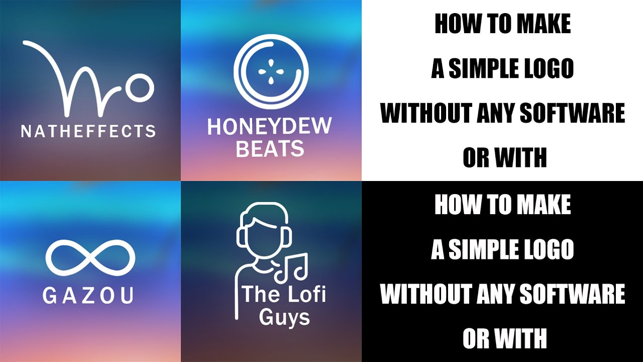 [ 2024 ] How To Make Simple Logo in 10 Minutes - 100% Free - Adobe Logo ...