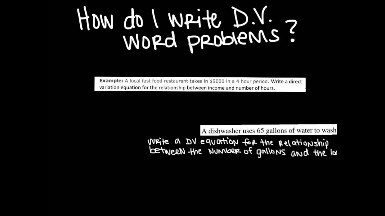 Direct Variation Word Problems YouTube direct-variation-word-problems-youtube